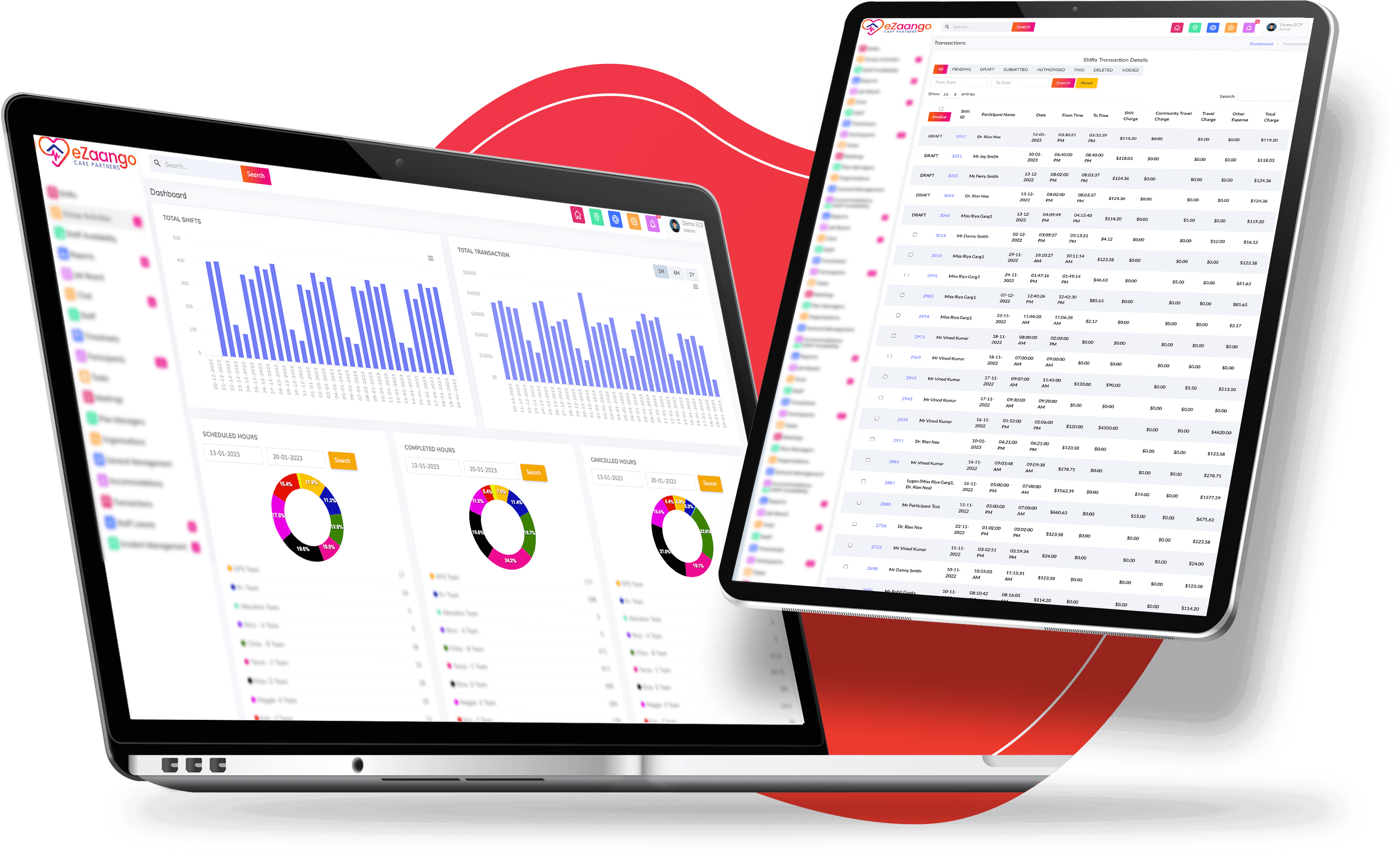 Staff Availability App | eZaango Care Partners